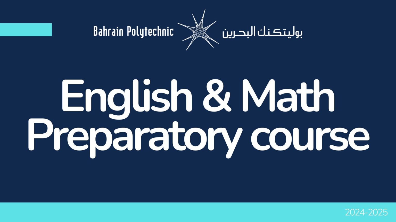 Courses and Programs – Learn at Bahrain Polytechnic